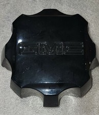 (1) GMC Sierra 2500 3500 OEM Wheel Rim Center Hub Cap Cover Stock Black ...