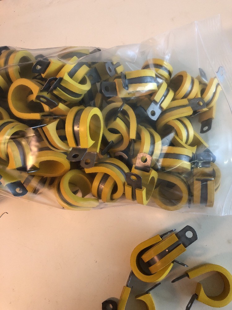 Lot Of 100 Umpco Aircraft Clamps M85052/1-12 Yellow | eBay