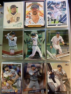 9 Card Lot Nick Castellanos Philadelphia Phillies Tigers Reds A15 | eBay