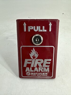 Notifier BNG-1R Red Fire Alarm Pull Station | eBay