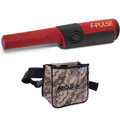 Fisher F-Pulse Waterproof Pinpointer - Pulse Induction with Camo ...