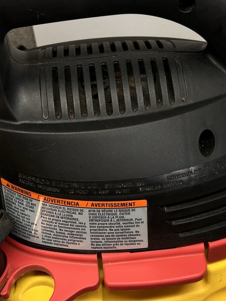 Vintage STINGER ELECTRONICS WET/DRY VAC WD20250 Everything Included! | eBay