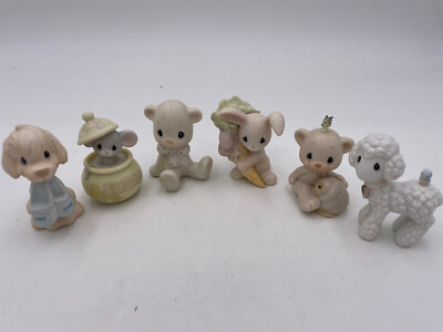 Enesco - Precious Moments, Animal Collection, Set of 6 #E9267 | eBay