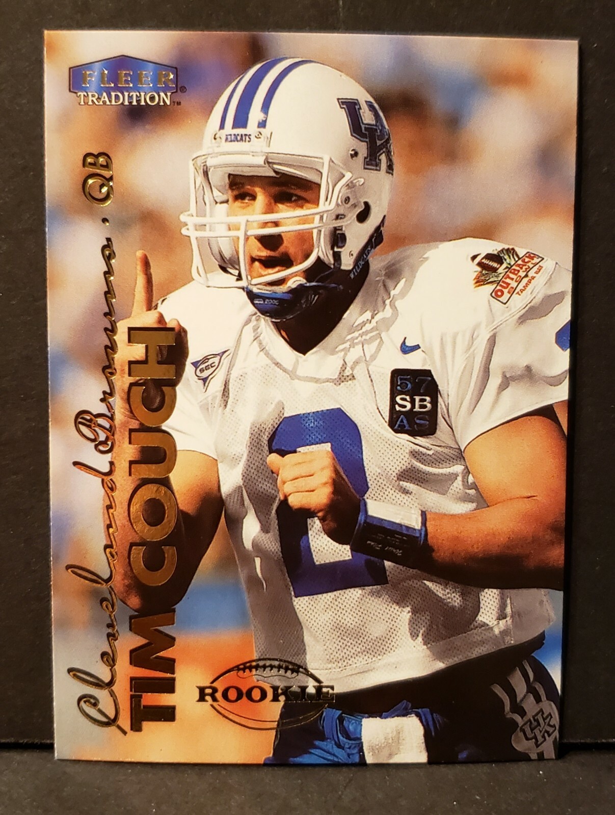 1999 Fleer Tradition Football #263 Tim Couch Rookie Cleveland Browns | eBay