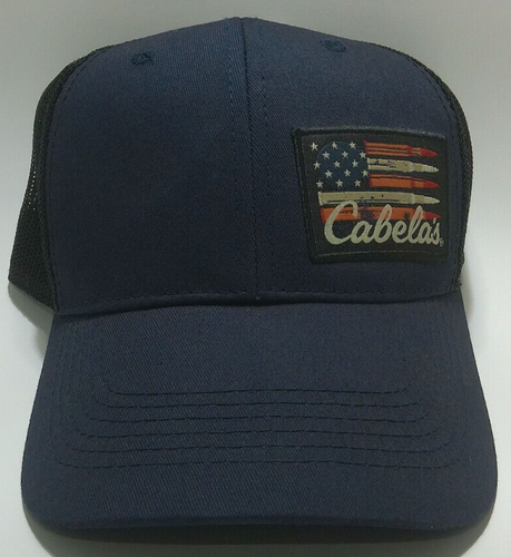 Official Cabela’s American Flag Ammo Trucker Freedom Cap BRAND NEW HAT ...
