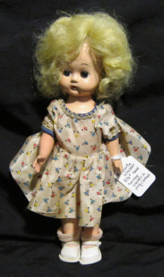 Roberta Walker 1950's 8.5" Hard Plastic Walking Doll In Original Clothes | eBay