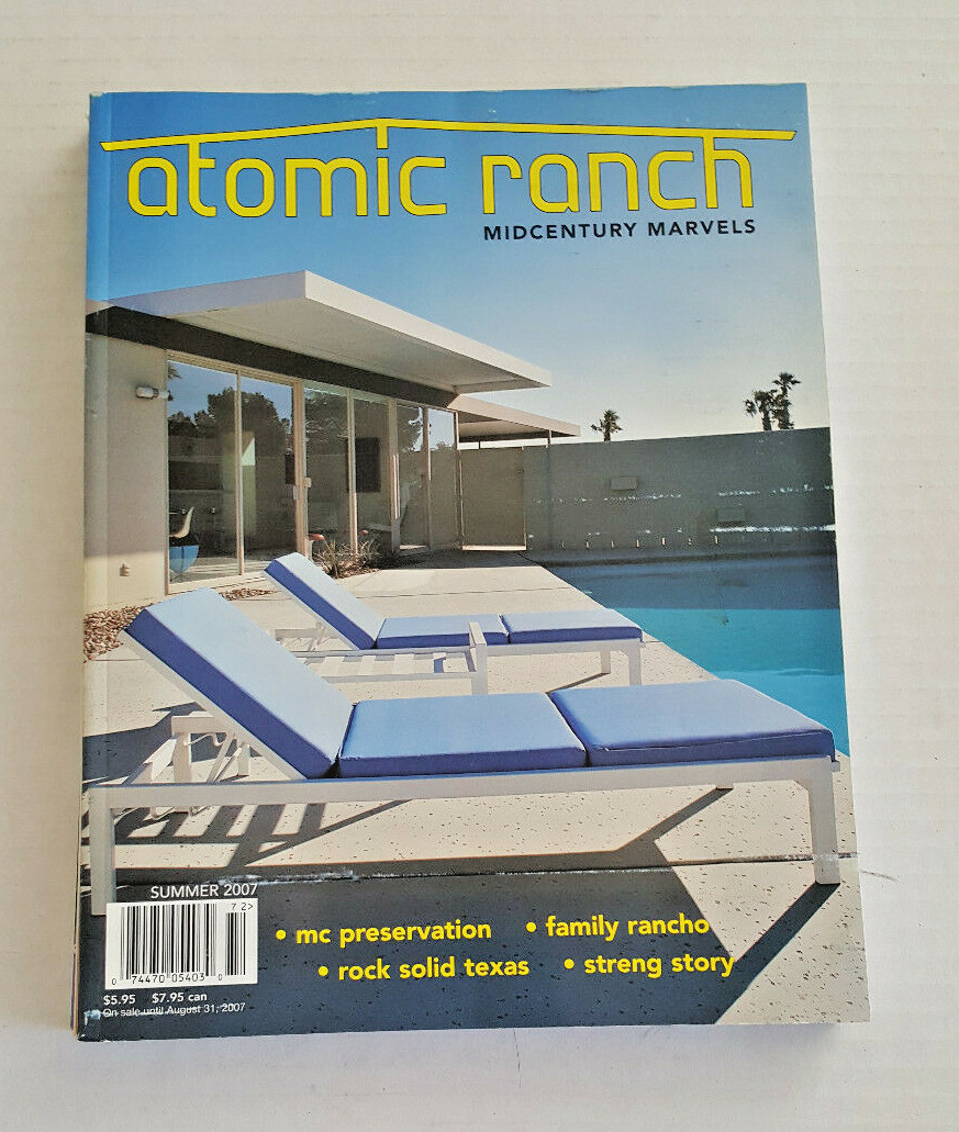 ATOMIC RANCH MAGAZINE Summer 2007 MINT Mid Century Modern ART Interior ...