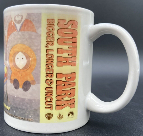 Vintage1999 SOUTH PARK Paramount Movie 10 oz Promo Mug Cup Bigger ...