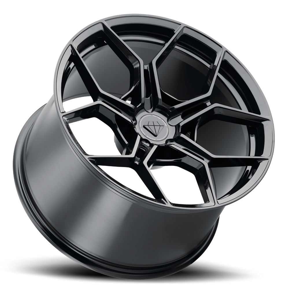 20” BD-F25 GLOSS BLACK WHEELS RIMS FOR MCLAREN 650 720 20X9 AND 20X12 ...