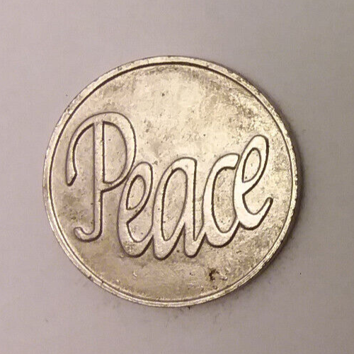 Peace Dove Coin Medal Token 25mm | eBay