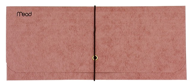 Mead Products 35260 4in X 10in Brown Check Document Wallet for sale ...