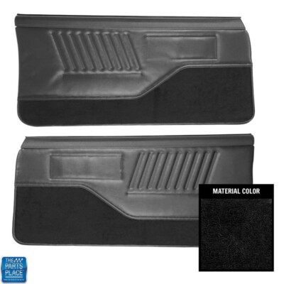 1986-1992 Chevrolet Camaro Front Door Panels Pre-Assembled | Black ...
