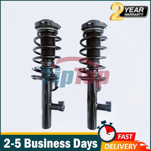 2× Front Shock Absorbers Strut Assys Electric For VW Passat CC Golf VI ...
