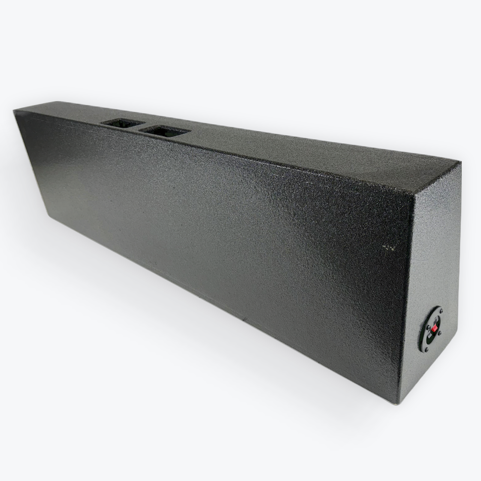 Universal Single Cab Truck Subwoofer Enclosure Box 4X8" Ported Ford ...