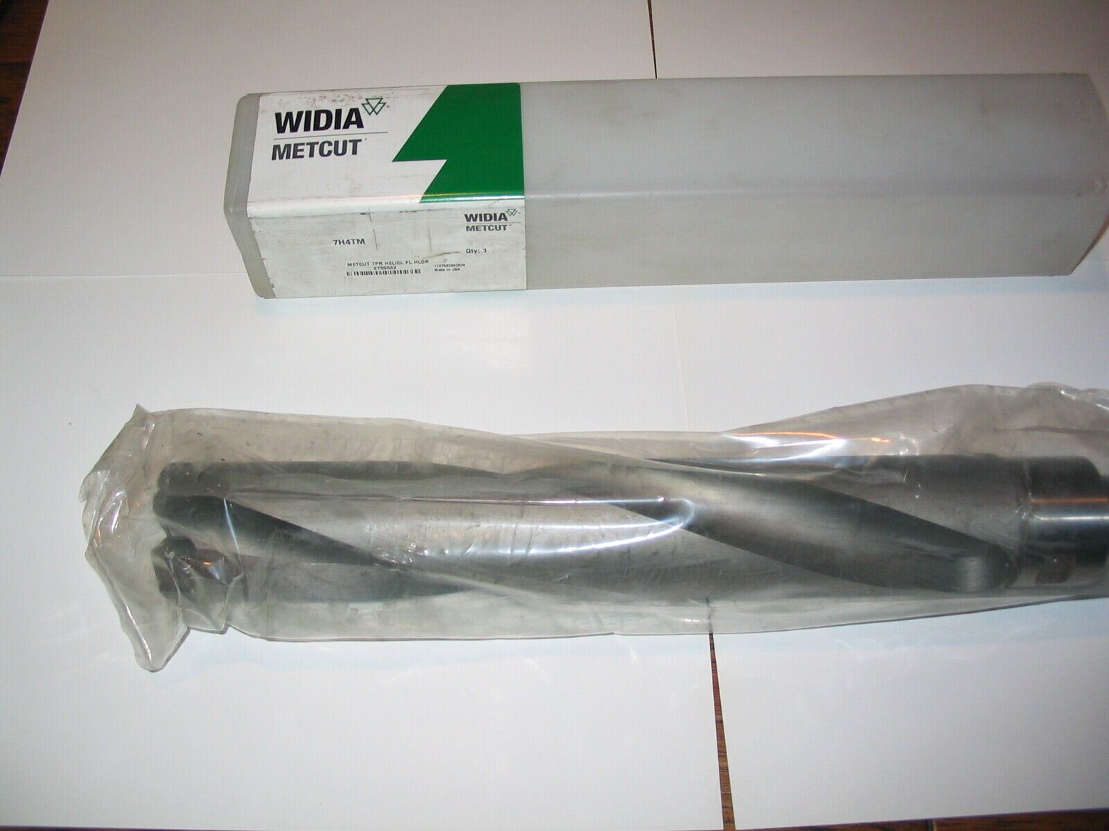 WIDIA METCUT Indexable Long Spade Drill Blade Holder Bit 7H4TM #4 Taper ...