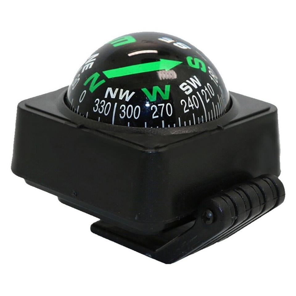 2PCS Adjustable Car Dashboard Navigation Compass Ball For Boat Marine ...