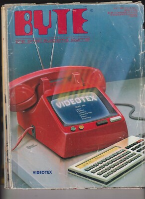 Byte Magazine Videotex July 1983 ACC 120919nonr | eBay