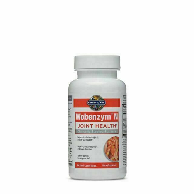 Garden of Life Wobenzym N Joint Health - 100 Tablets for sale online | eBay