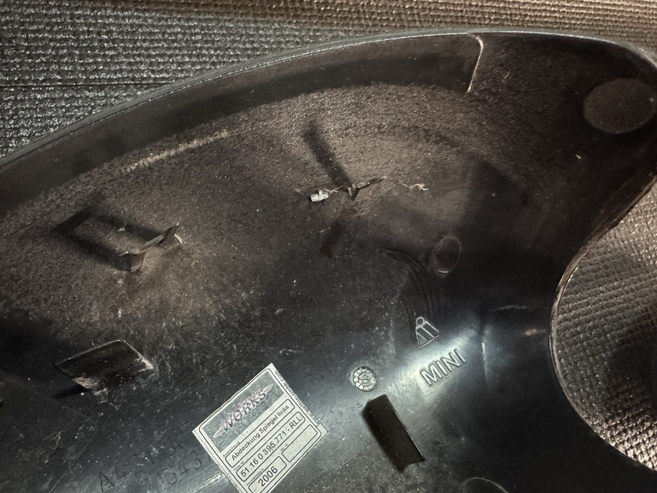 Mini R53 R52 R50 John Cooper Works Carbon Fibre Mirror Caps | eBay UK