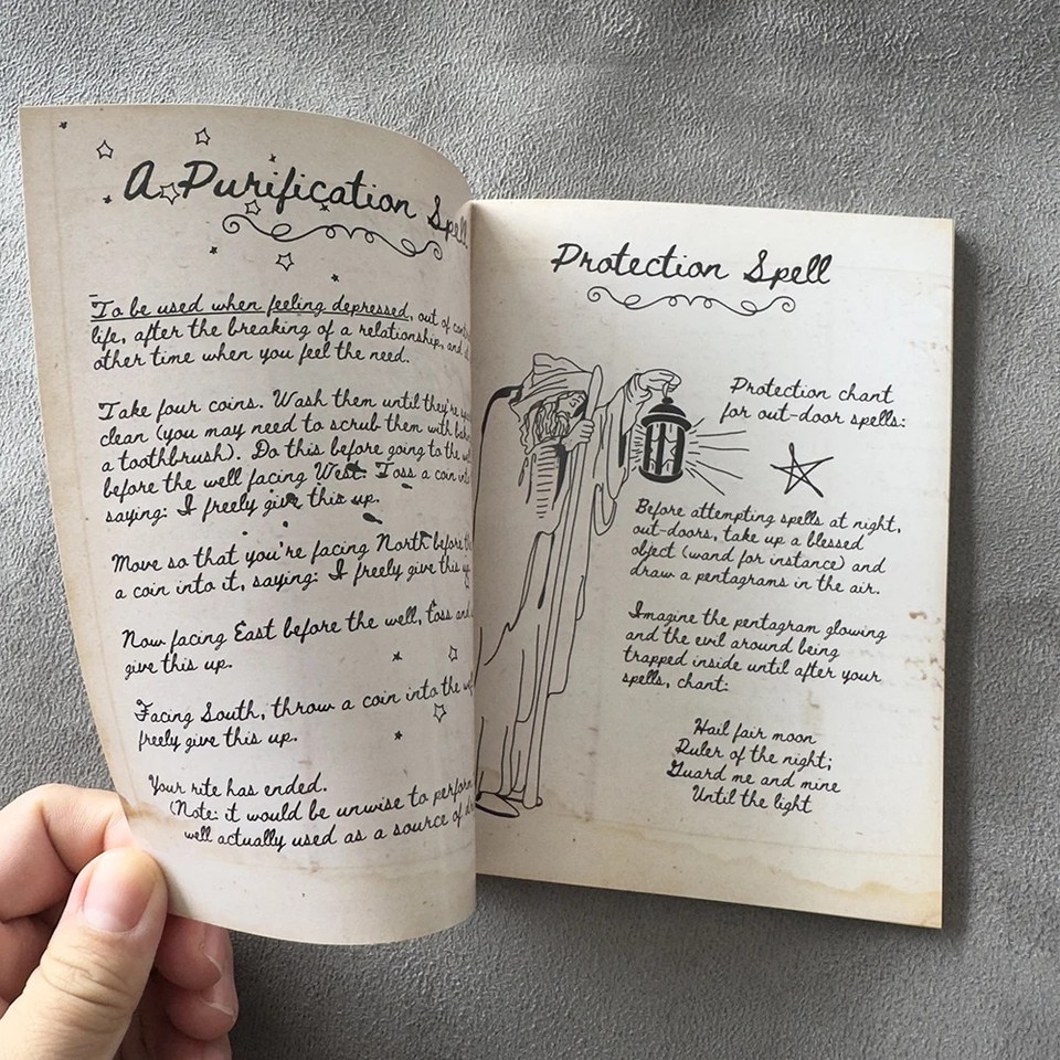 OLD WITCH SPELLS Bundle 49 Spells 66 Pages Old Witchcraft Handwritten ...