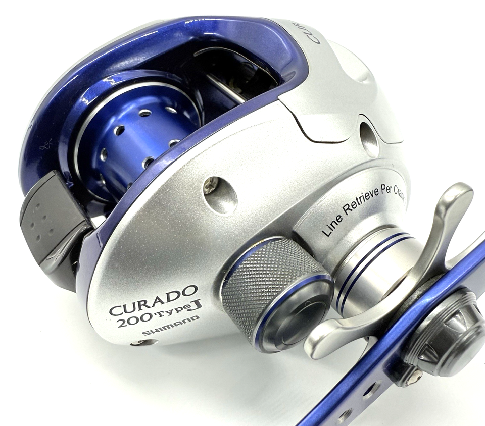 Shimano CURADO 200 TypeJ Right Handed Bait Casting Reel with Box JAPAN ...