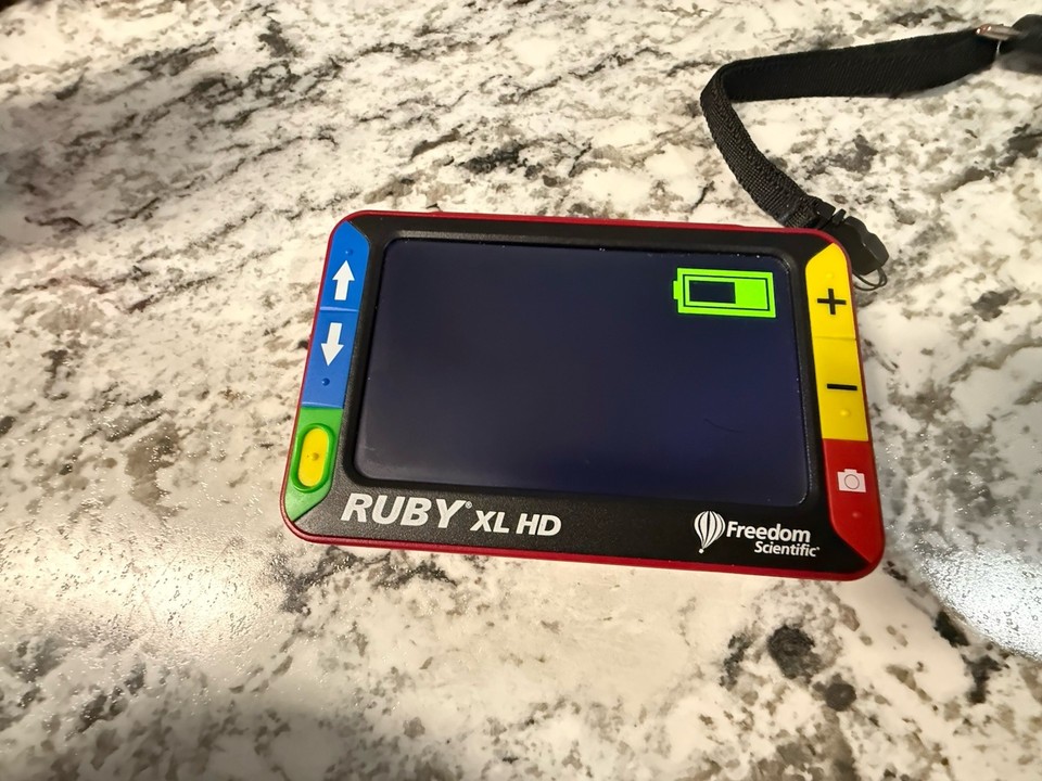 Freedom Scientific Ruby XL HD Handheld Video Magnifier | eBay