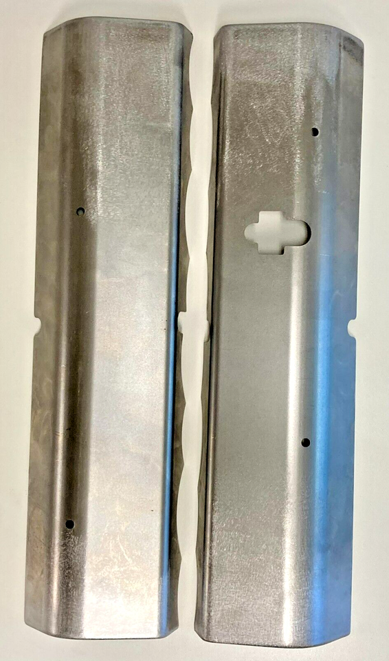 LS3 Engine Fuel Rail Covers Raw 18 Ga. Steel Set Of Two Custom Built ...