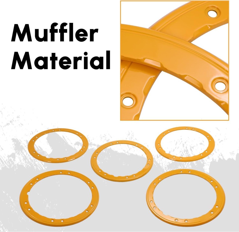 5PCS Bead Lock Wheel Trim Rings Kit Fit for 2021-2024 Ford Bronco | eBay