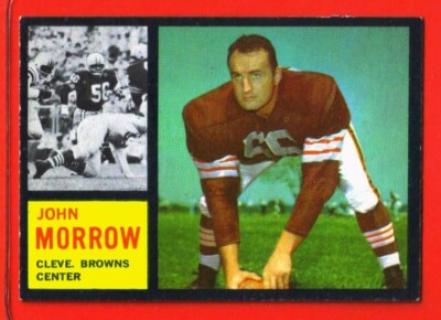 1962 Topps #31 John Morrow CLEVELAND BROWNS ~ EX/MT | eBay