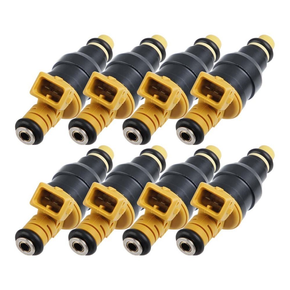 8PCS Fuel Injectors For EV1 GM TPI 22lb/3Bar 5.7L 5.0L 1985-1992 ...