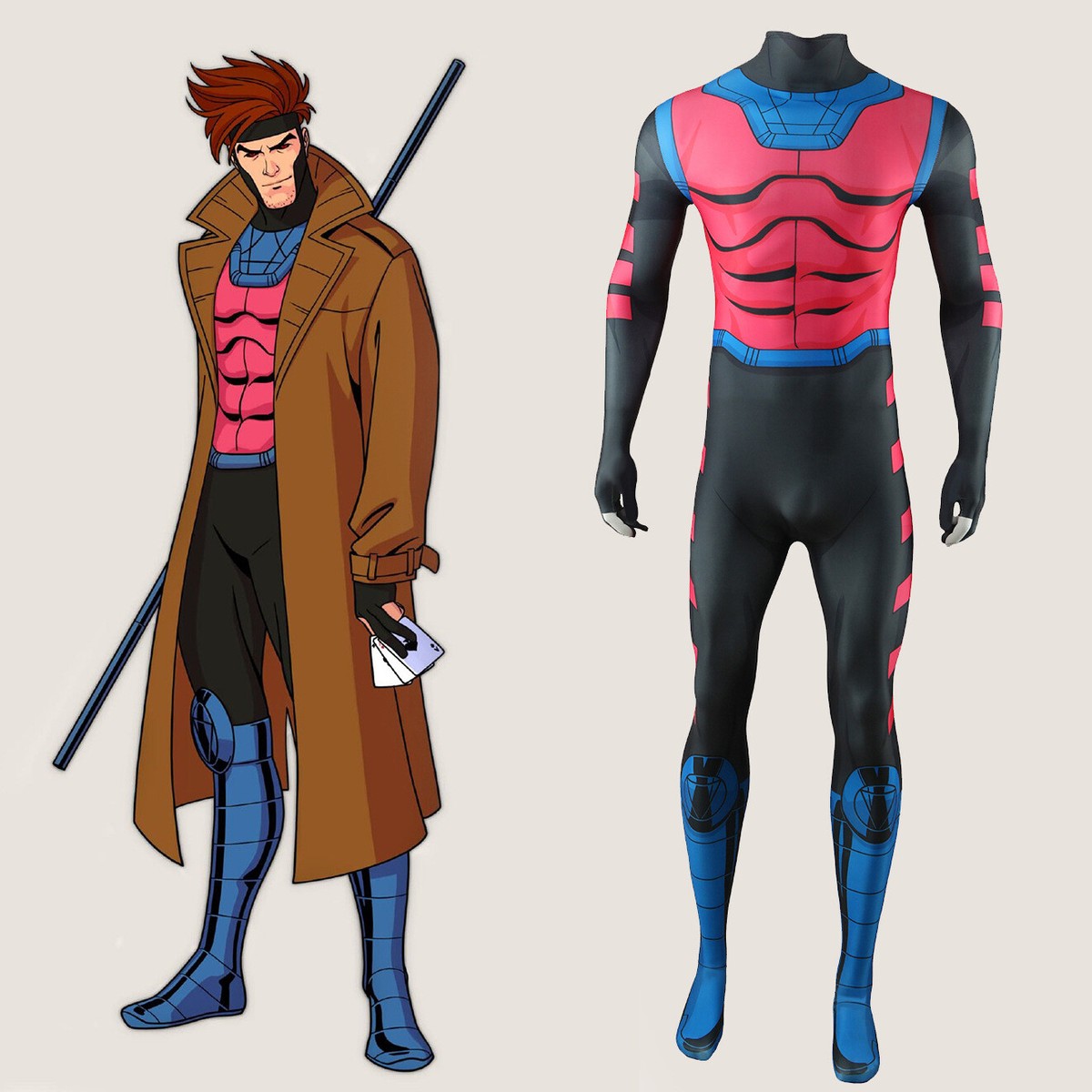 X Men Gambit Costume Gambit | Disney Wiki | Fandom