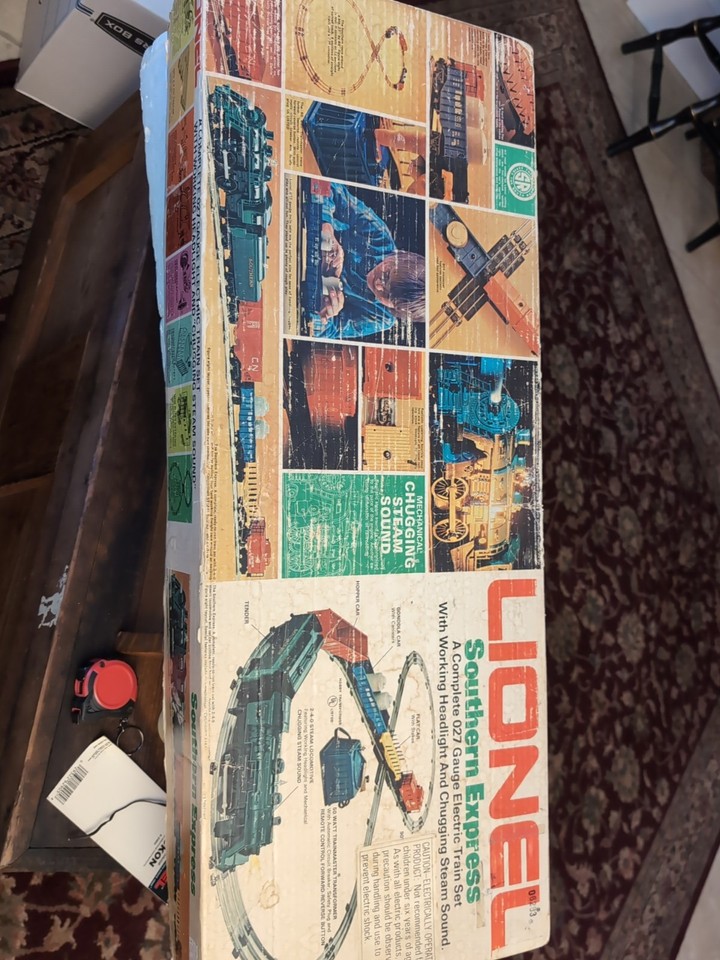 Vintage Lionel 6-1384 Southern Express Set With Box Attic Find ...