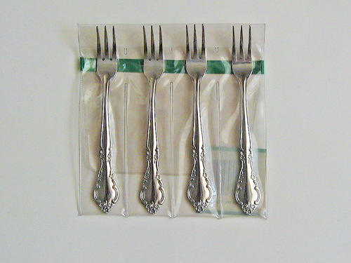 VTG MCM Package of 4 Estia Gourmet Line Stainless Cocktail Forks ...