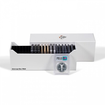 Certified Coin Slabs Intercept Best Protection Box For 20 Certified ...