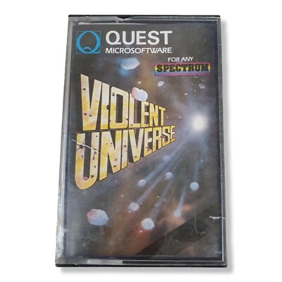 ZX Spectrum Game Tape - Violent Universe : Quest Microsoftware | eBay UK