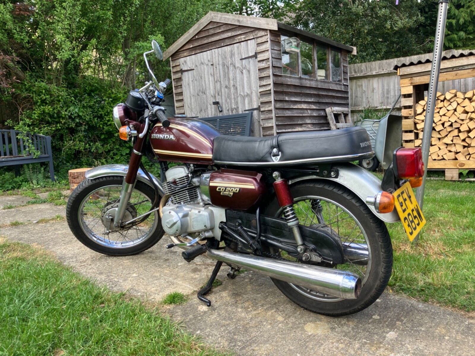 1980 Honda CD200TA Benly - Bike Years - 1980s