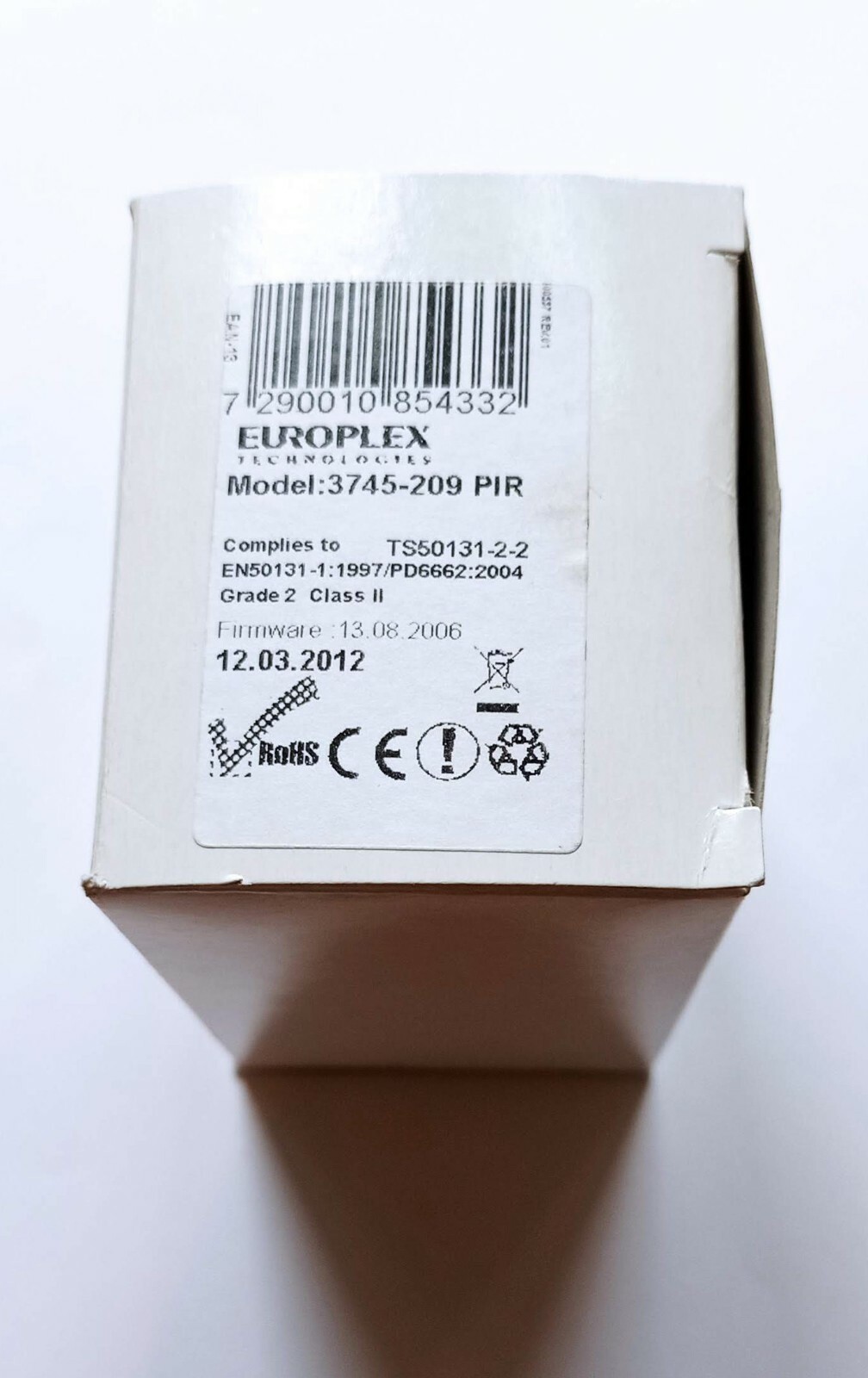 Visonic Door Magnetic Vibration Shock PIR PET sensors 868Mhz 868.95MHz ...