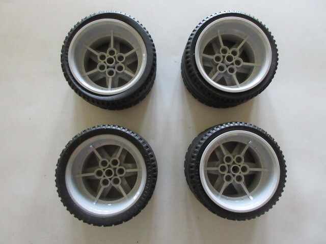Set of 4 LEGO EV3 Mindstorm tires/wheels | eBay