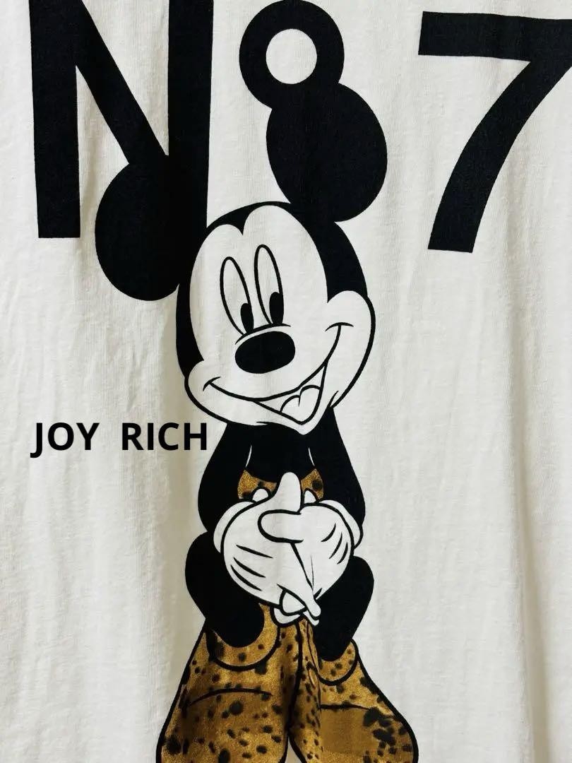 Joy Rich x Beams Mickey Mouse White Tshirt Used Disne… - Gem