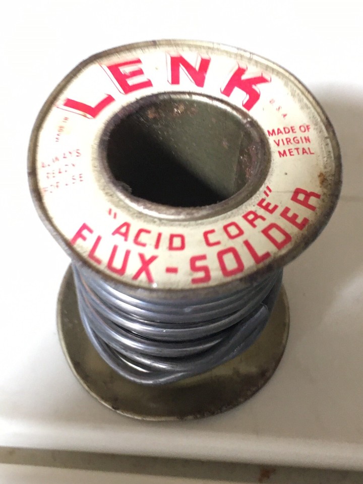 LENK Acid Core Flux Solder 10oz | eBay