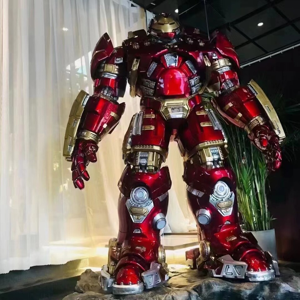 Custom Made Super Hero 1/2 MK44 Hulkbuster Veronica Resin Painted LED Statue | eBay