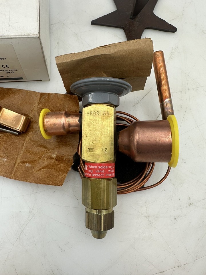 SPORLAN ORE-12-ZP Thermostatic Expansion Valve R502, R404A, R402A, R507 ...