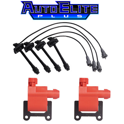 2 AEP Racing Ignition Coil & Wireset For Toyota Camry RAV4 2.2L l4 ...
