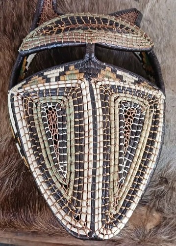 *AWESOME VINTAGE NATIVE AMERICAN WOUNAAN EMBERA PANAMA COLUMBIA BASKET ...