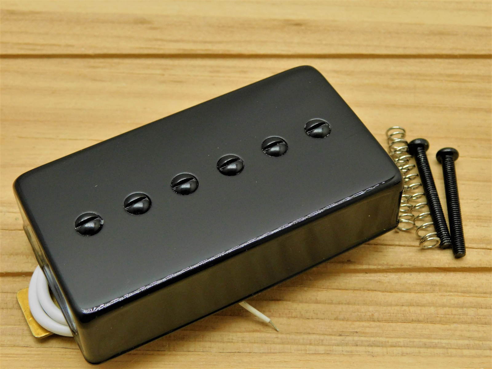P-94 Style Humbucker sized P-90 Neck Pickup Black Covered ( Alnico 5 ...