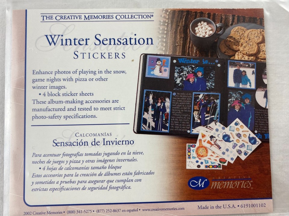 Creative Memories Sticker Pack Block Sheets VINTAGE Style YOU PICK | eBay