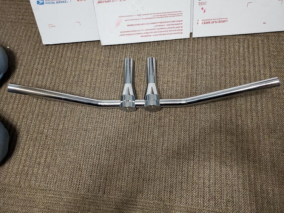 1" Harley DAVIDSON Drag BARS With 7" Riser | eBay