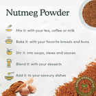 Nutmeg Ground Powder | 100% Organic | Jaiphal | Jaifal | Jatiphal ...