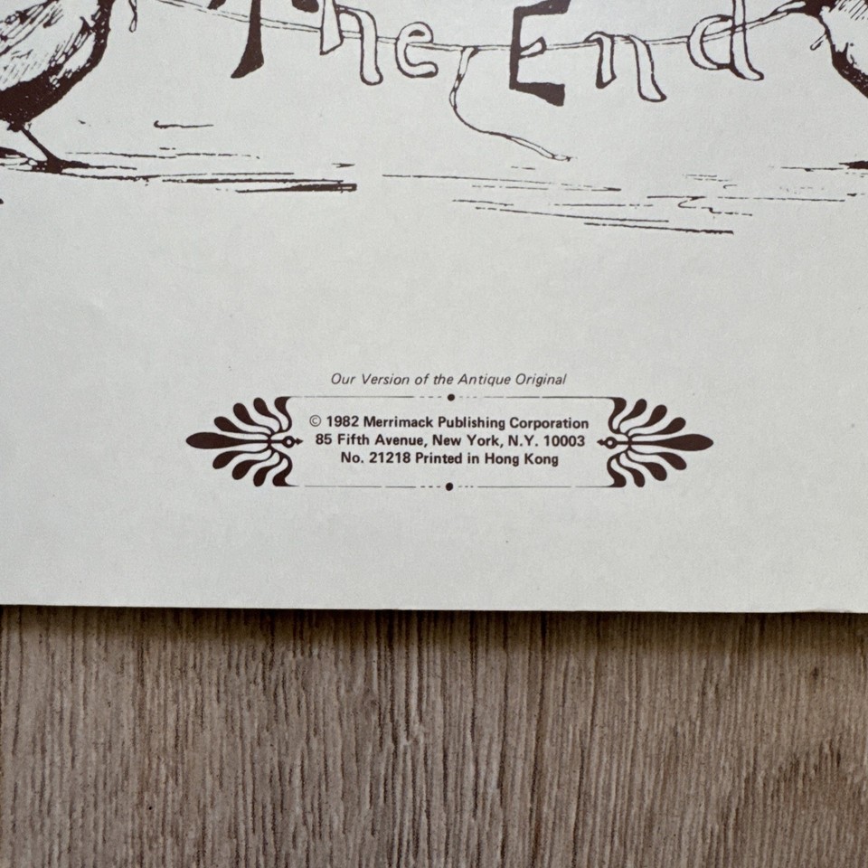 Little Red Riding Hood. Replica Of Antique Children's Book 1982 | eBay UK