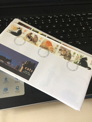 GB Stamps First Day Cover 1995 CATS FDC One for cat lovers Fine ...